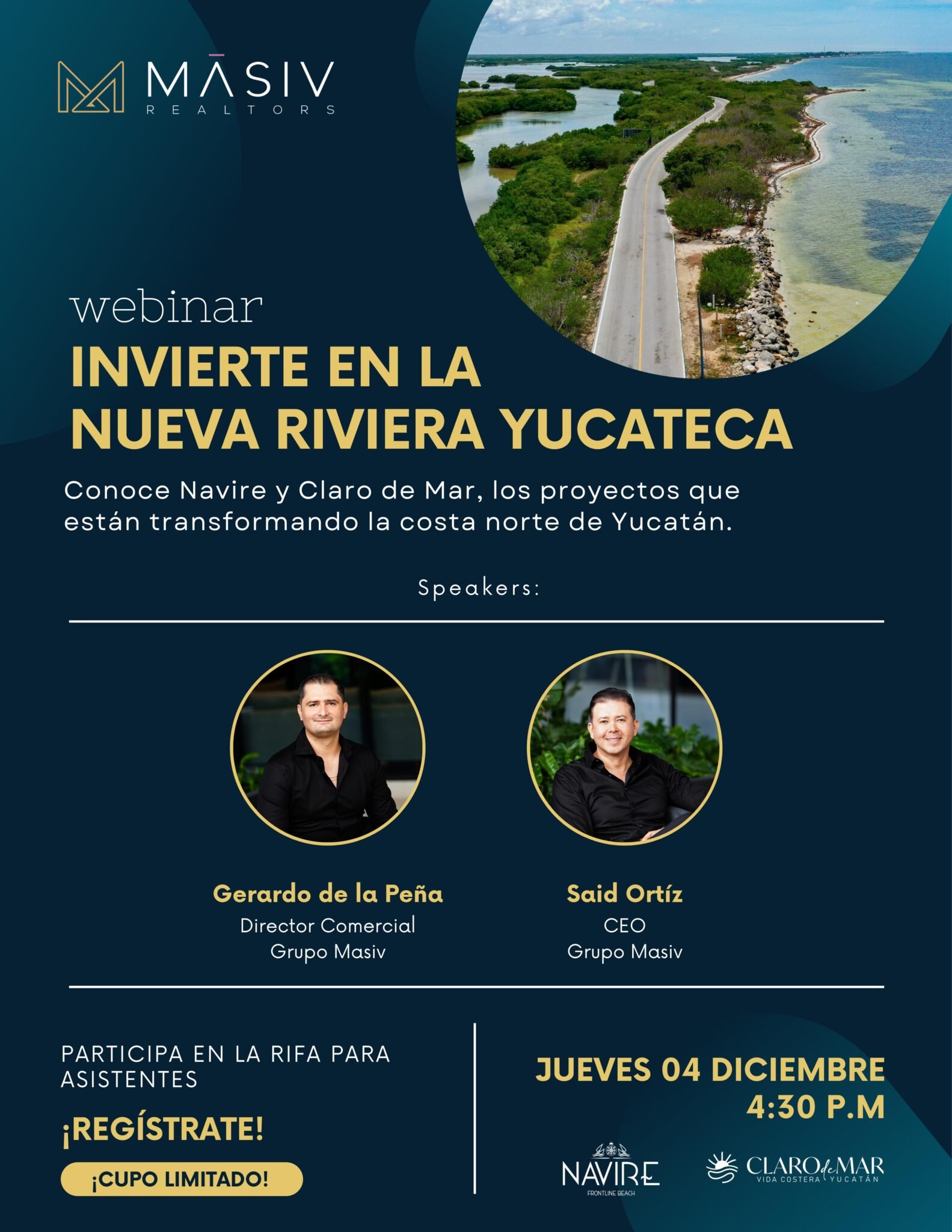 Webinar - Invierte en la Nueva Riviera Yucateca - masiv.mx